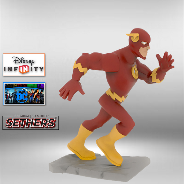 The Flash | Disney Infinity | 3D Printer Model Files