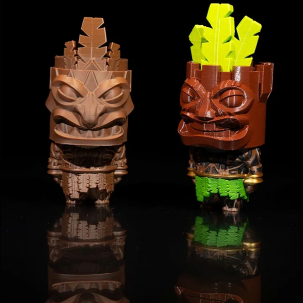 Tiki key chain | 3D Printer Model Files