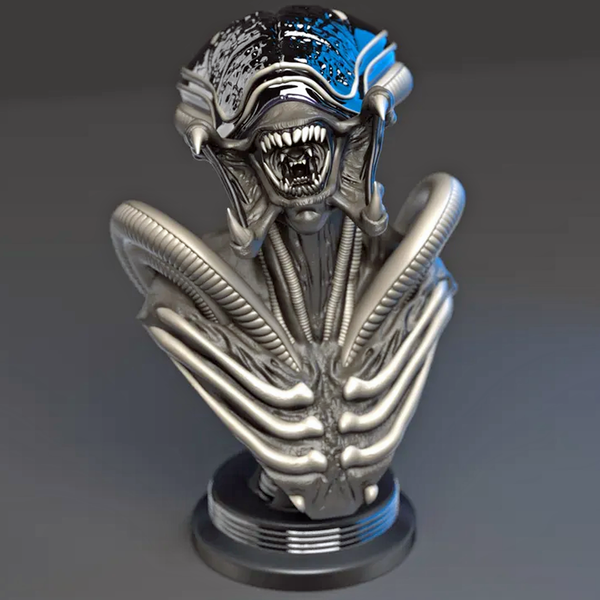 Xenomorph Alien Bust | 3D Printer Model Files