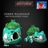 Zombie Bulbasaur | Flexi Articulated | 3D Printer Model Files