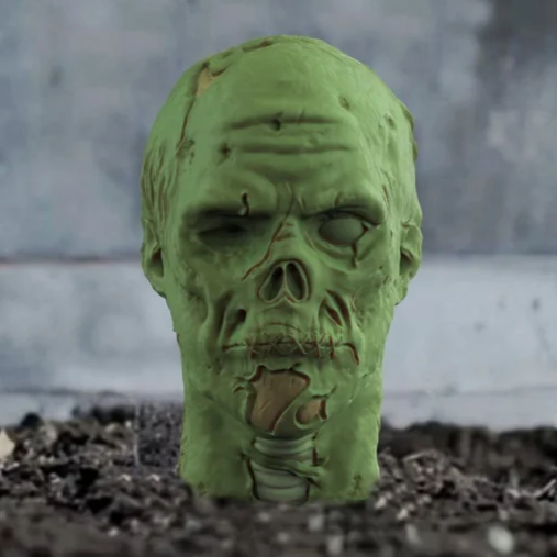 Zombie Head | 3D Printer Model Files